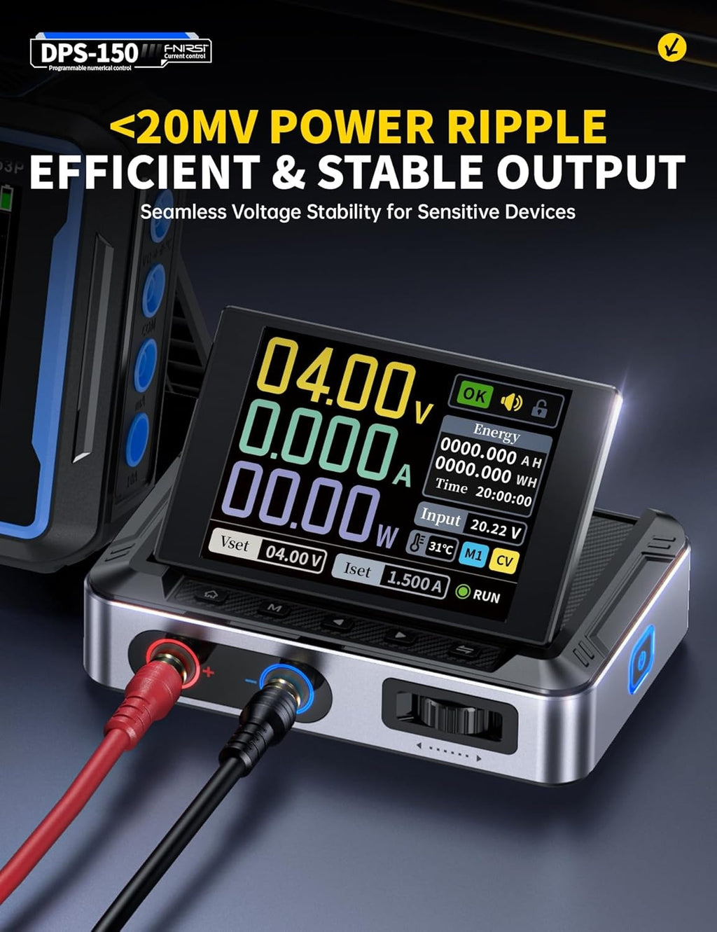 FNIRSI Mini DC Adjustable CNC Programmable Regulated Switching Power S ...