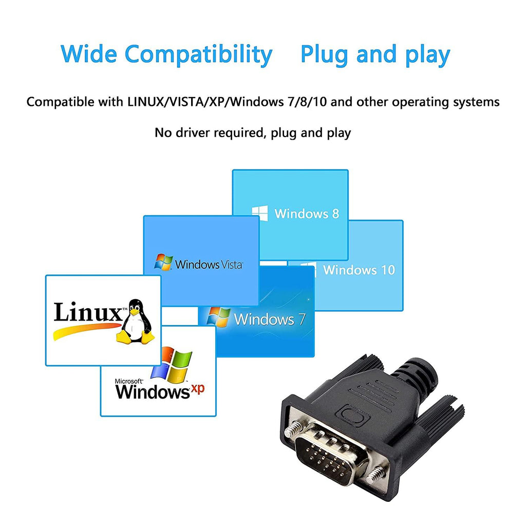 NÖRDIC Dummy Plug VGA Display Emulator 1920x1080 60Hz – Nördic B2B EU